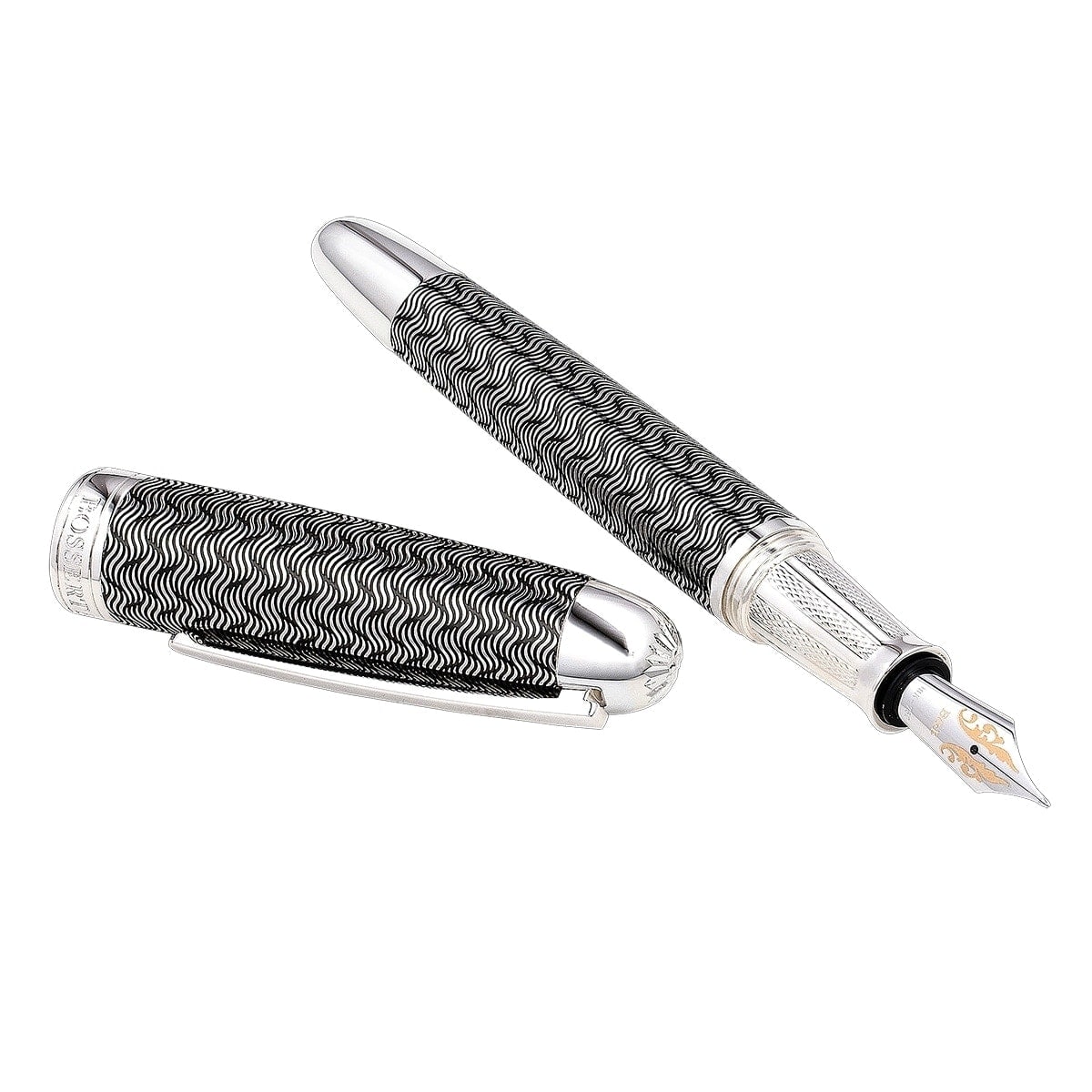 Bossert & Erhard Füller Nautic 18Kt, Neptun Black – Penoblo