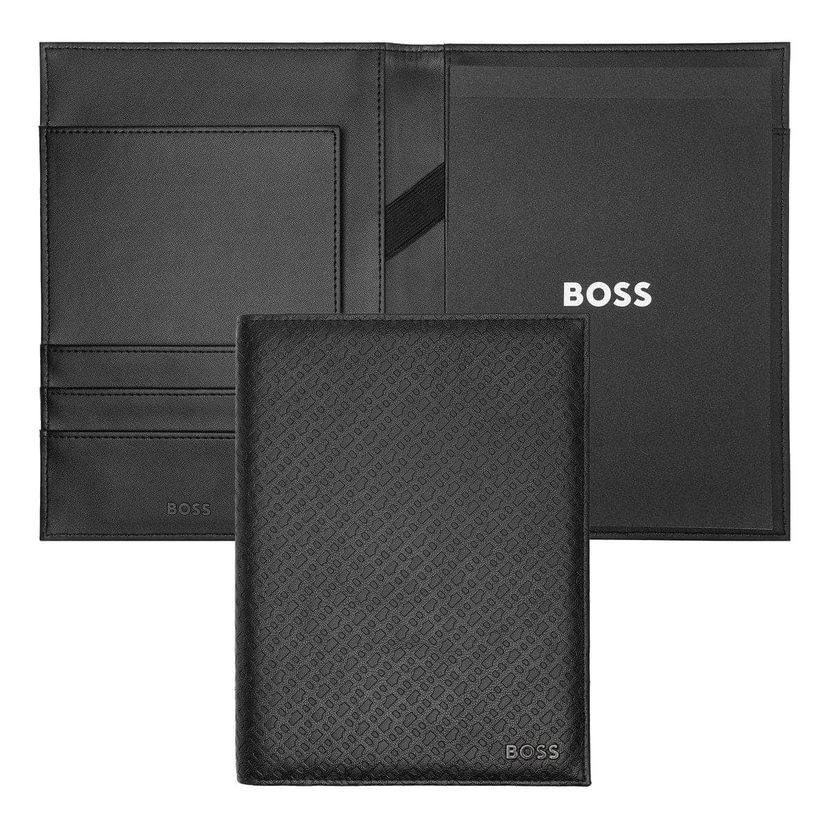 HUGO BOSS, Konferenzmappe, Monogram Black – Penoblo
